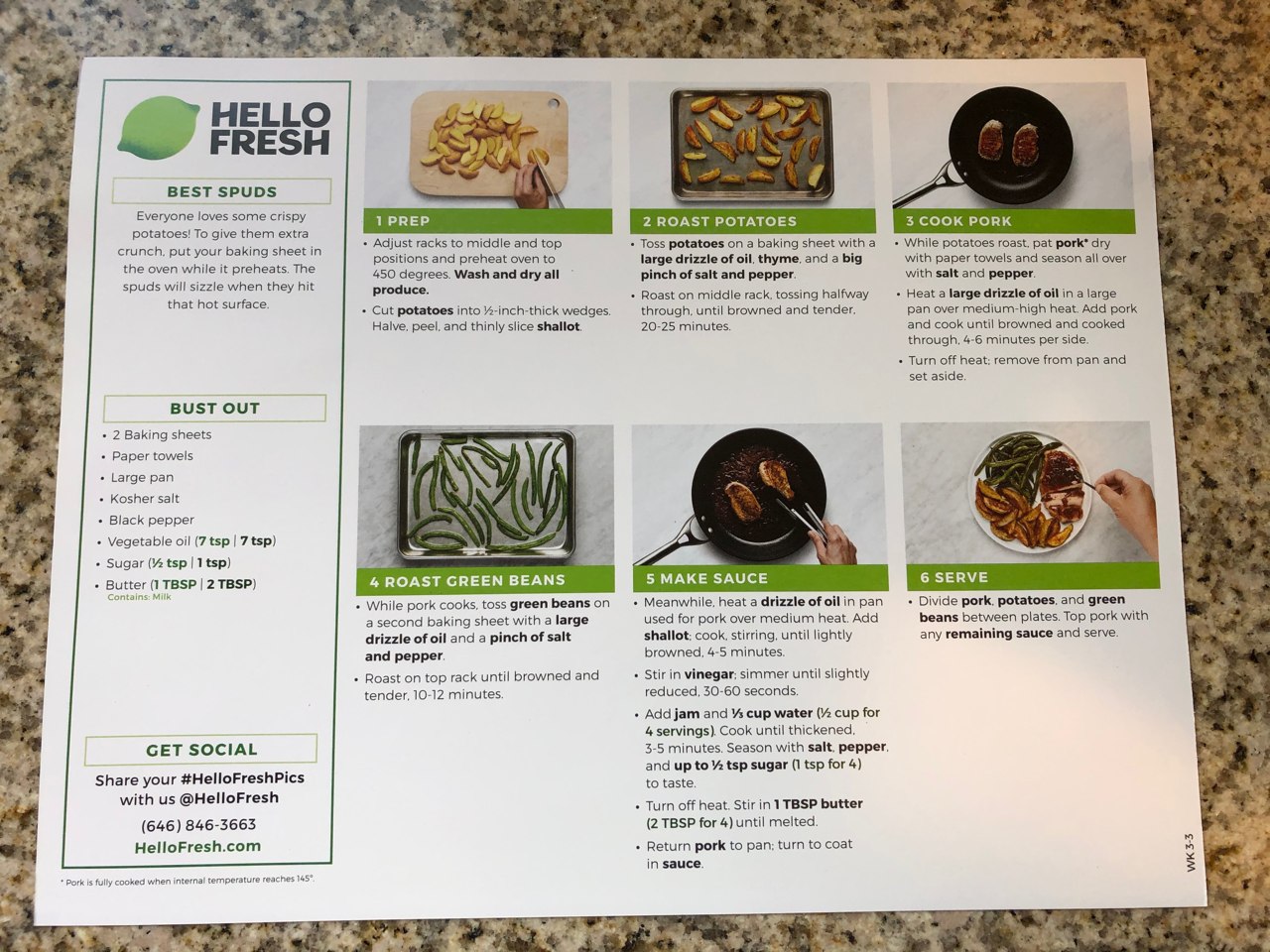 Our First Hello Fresh – Tomelevage.com